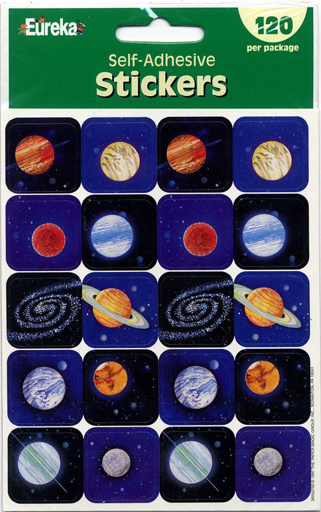 EUREKA PLANETS THEME STICKER - School & Office Annex