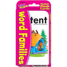 Word Families Pocket Flash Cards - School & Office Annex