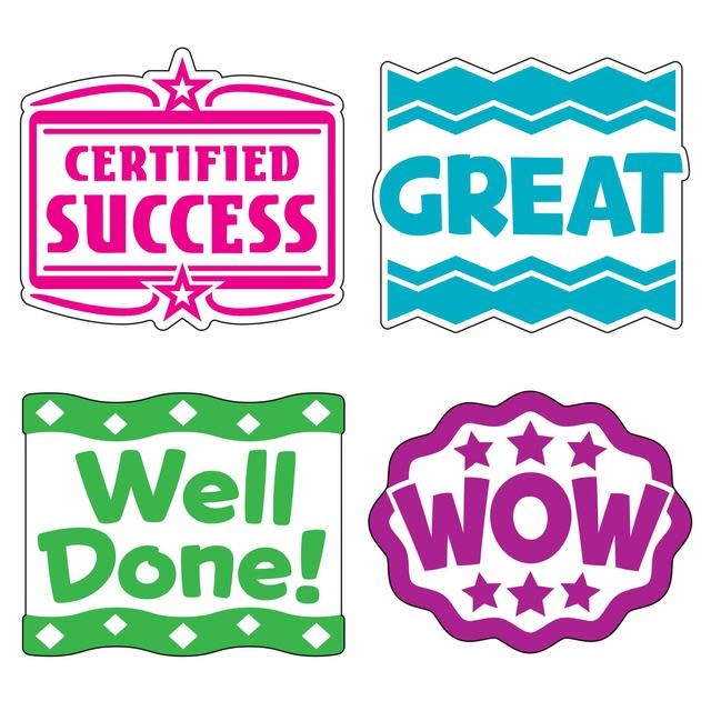 Trend Enterprises Praise Words Classic Accents® Variety Pack [T10623 ...