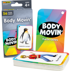 Teacher Created Resources Body Movin’ Flash Cards - School & Office Annex