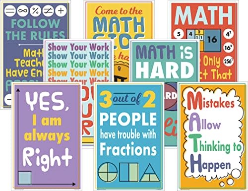 Teacher Created Resources Math Fun Charts [P176] - School & Office Annex