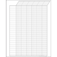 Trend Enterprises White Vertical Incentive Chart – Jumbo 22IN X 28IN ...