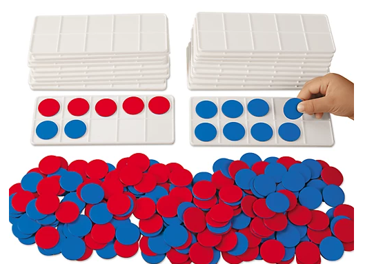 LAKESHORE LEARNING Ten-Frame (4 Pack) [GA920A] - School & Office Annex