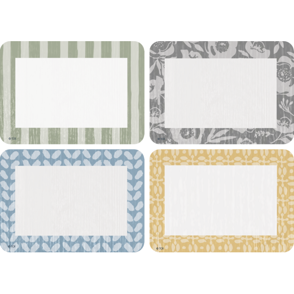 Teacher Created Resources Classroom Cottage Name Tags/Labels - Multi ...