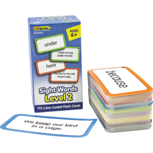 Teacher Created Resources Sight Words Flash Cards - Level 2 [TCR62059 ...