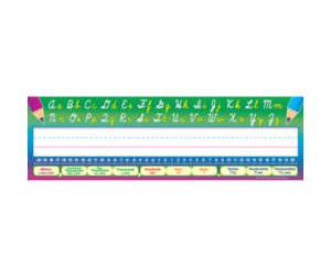 Teacher Created Resources Cursive Writing Flat Name Plates - School ...