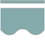 Teacher Created Resources Calming Blue Scalloped Border Trim [TCR7128 ...
