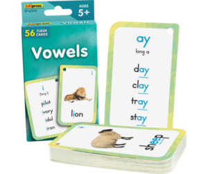Teacher Created Resources Vowels Flash Cards - School & Office Annex