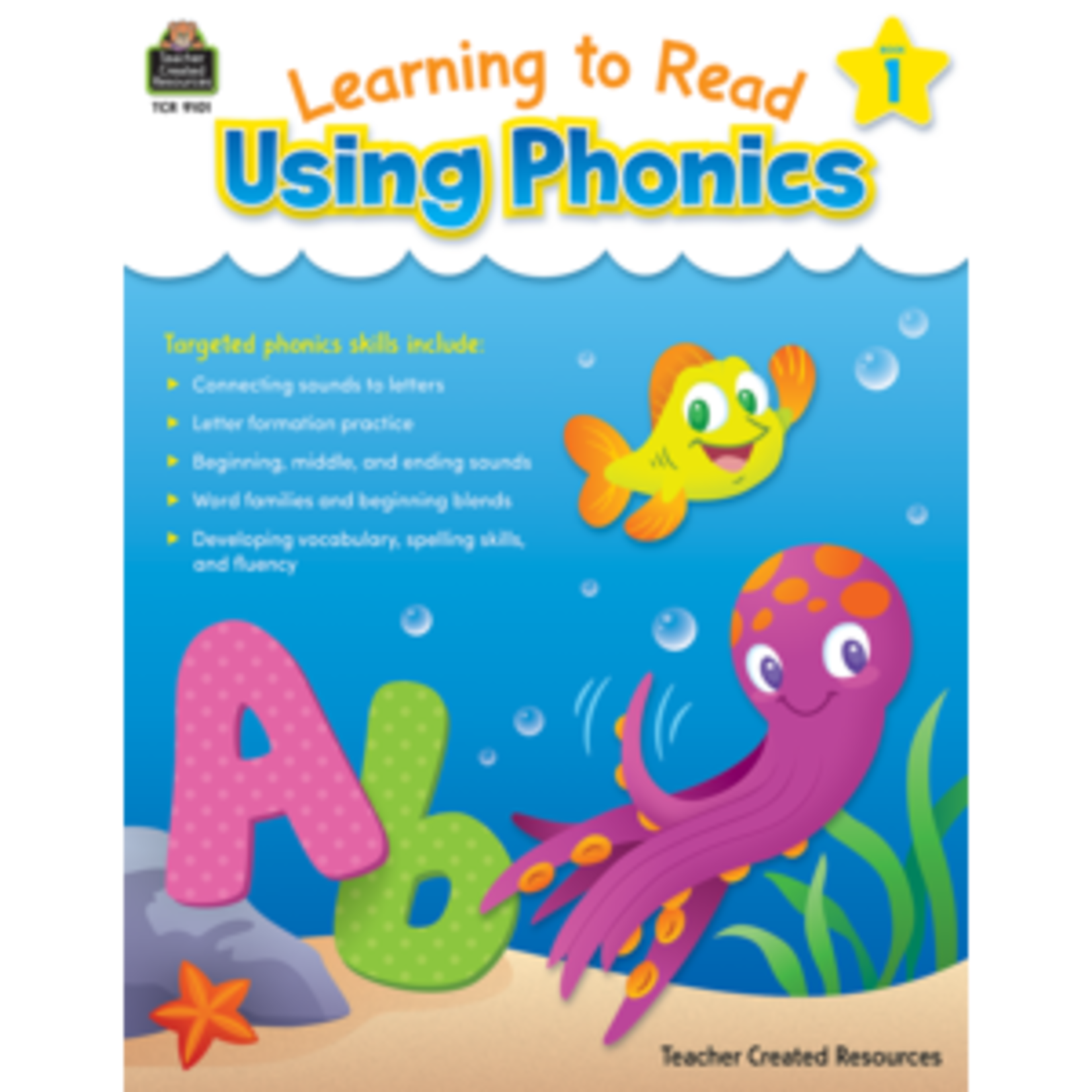 Teacher Created Resources Learning to Read Using Phonics (Book 1 ...