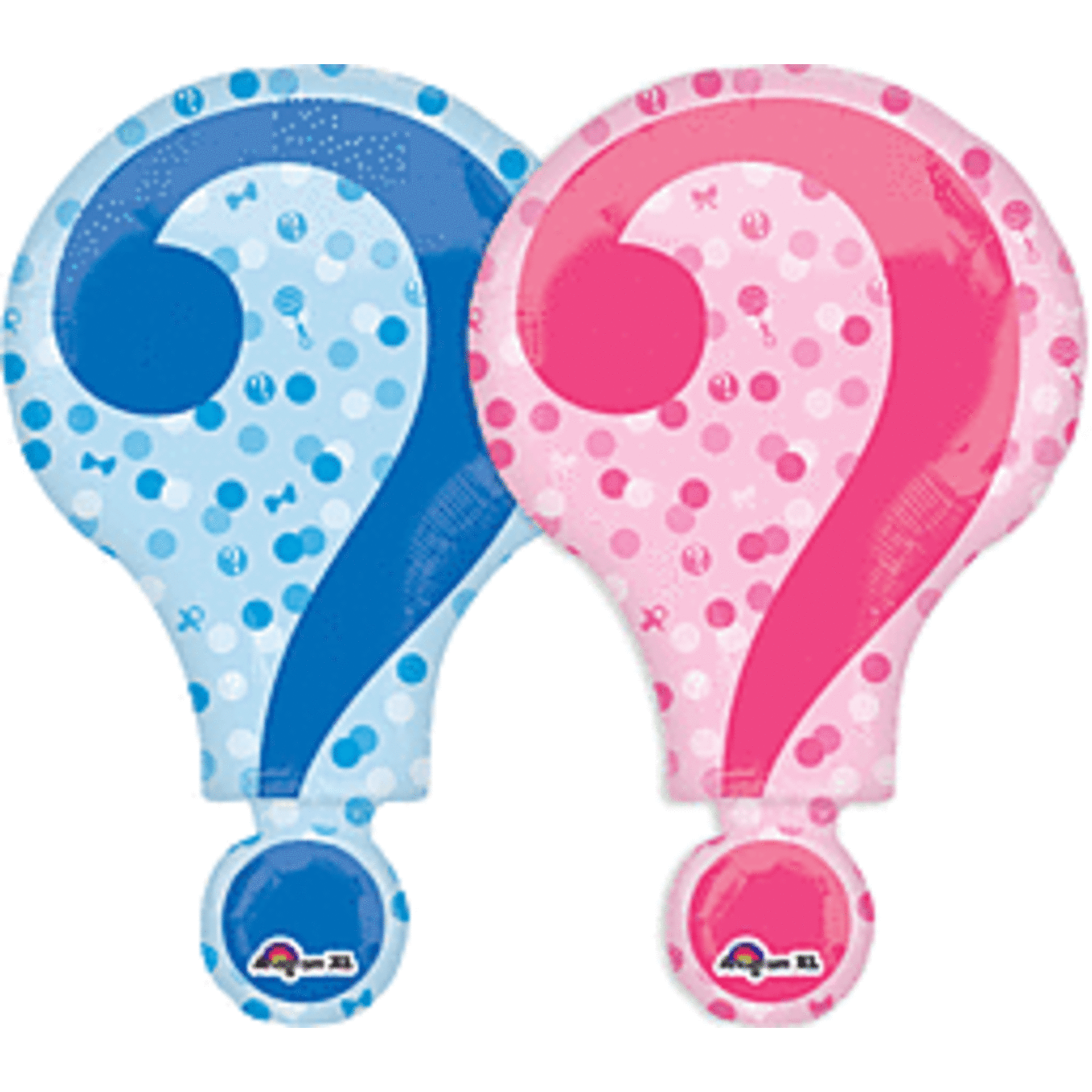 18 INCH MYLAR BOY OR GIRL QUESTION MARK BALLOON - School & Office Annex