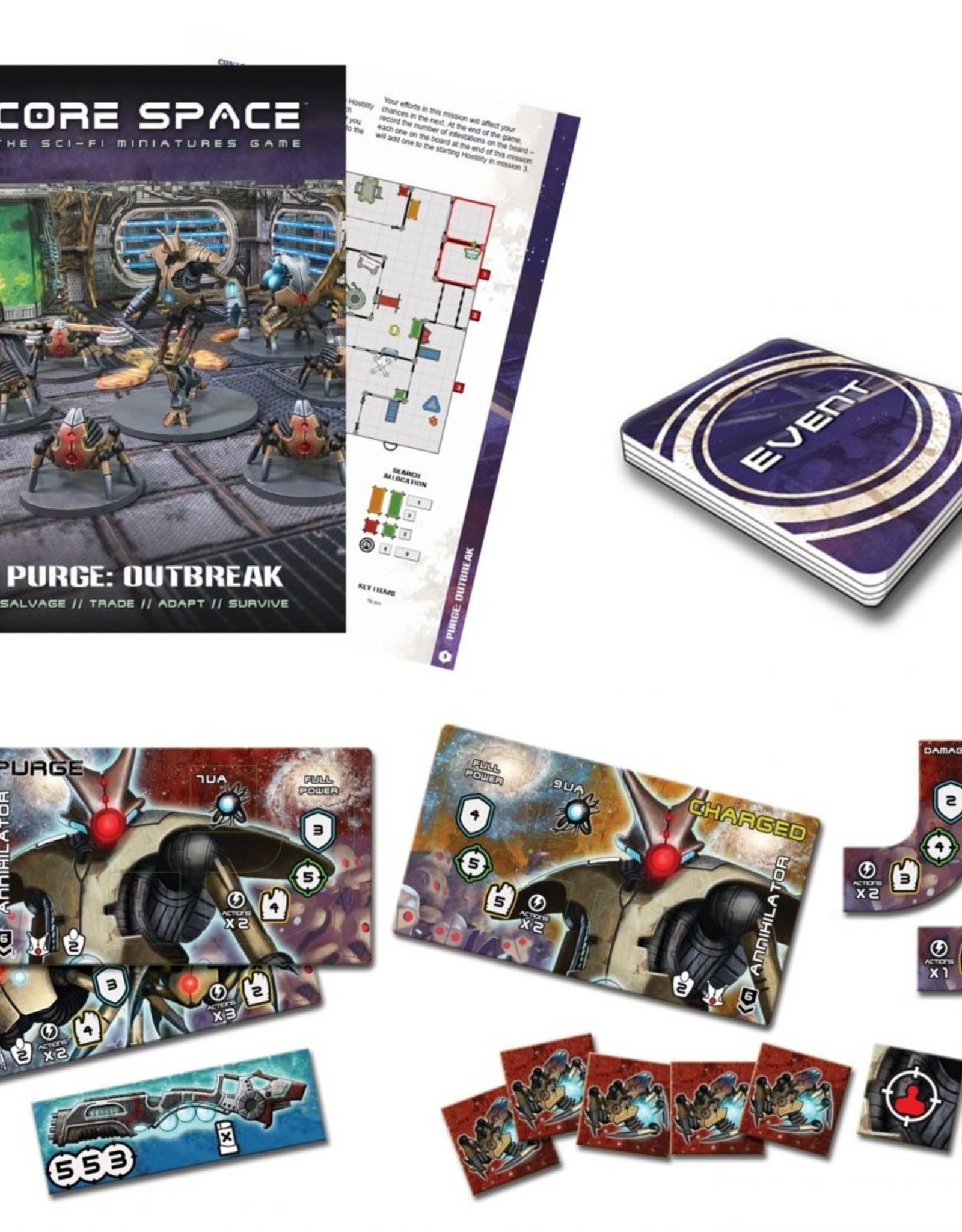 Core Space Purge Outbreak Expansion - Discover Games