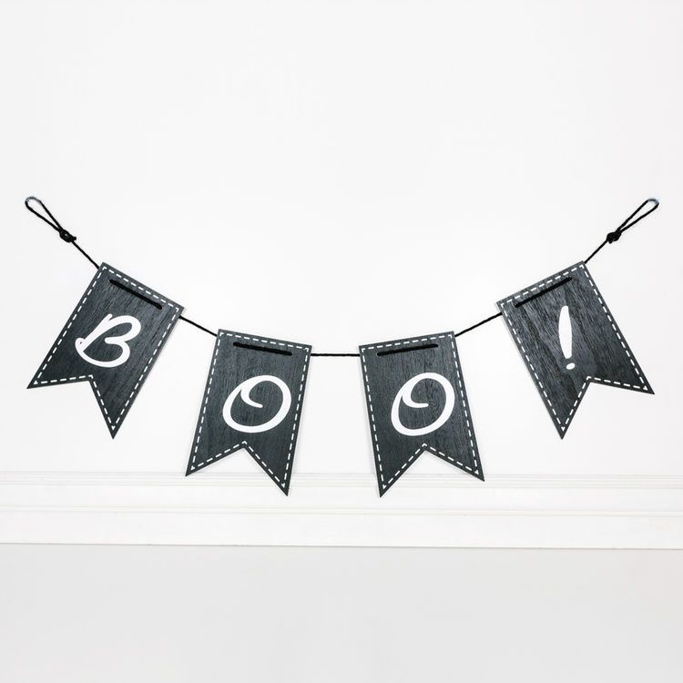 Boo Wooden Swag Sign - Miche Designs and Gifts