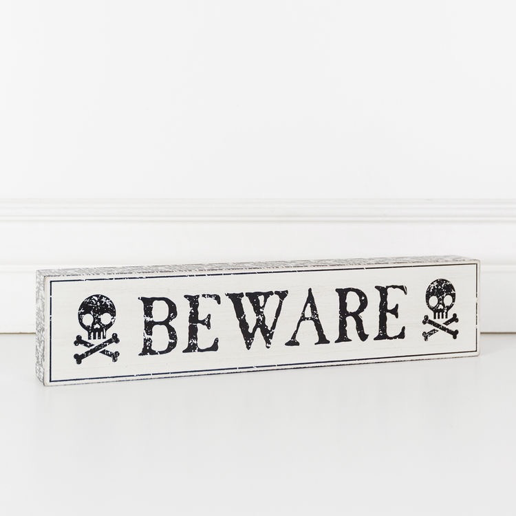 Beware Wooden Sign - Miche Designs and Gifts