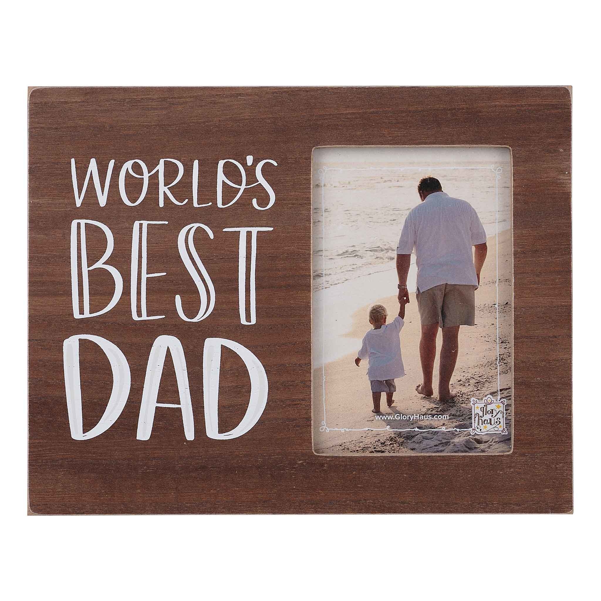 World's Best Dad Frame - Miche Designs and Gifts