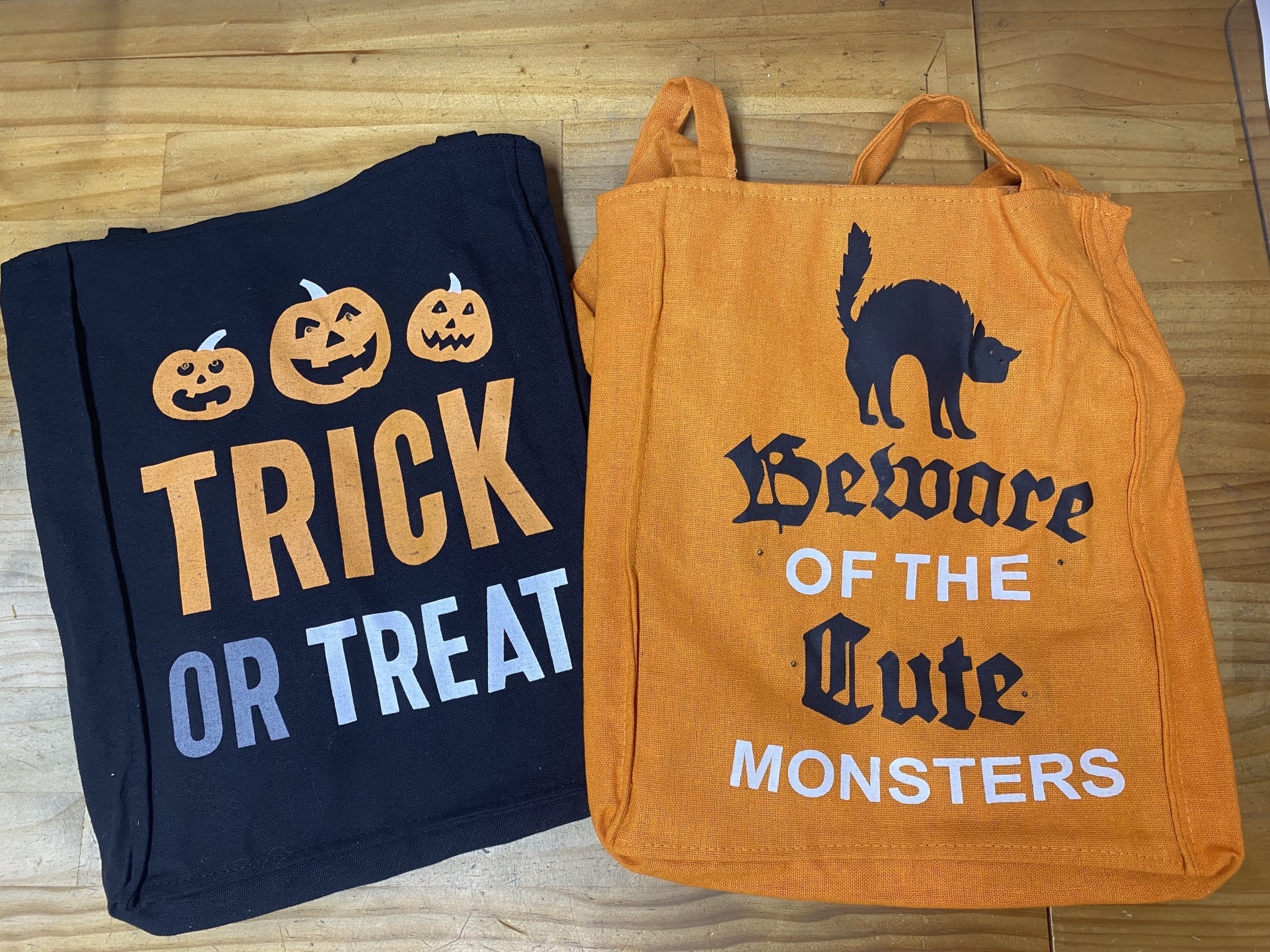 LED Fabric Halloween Tote Bag - Miche Designs and Gifts