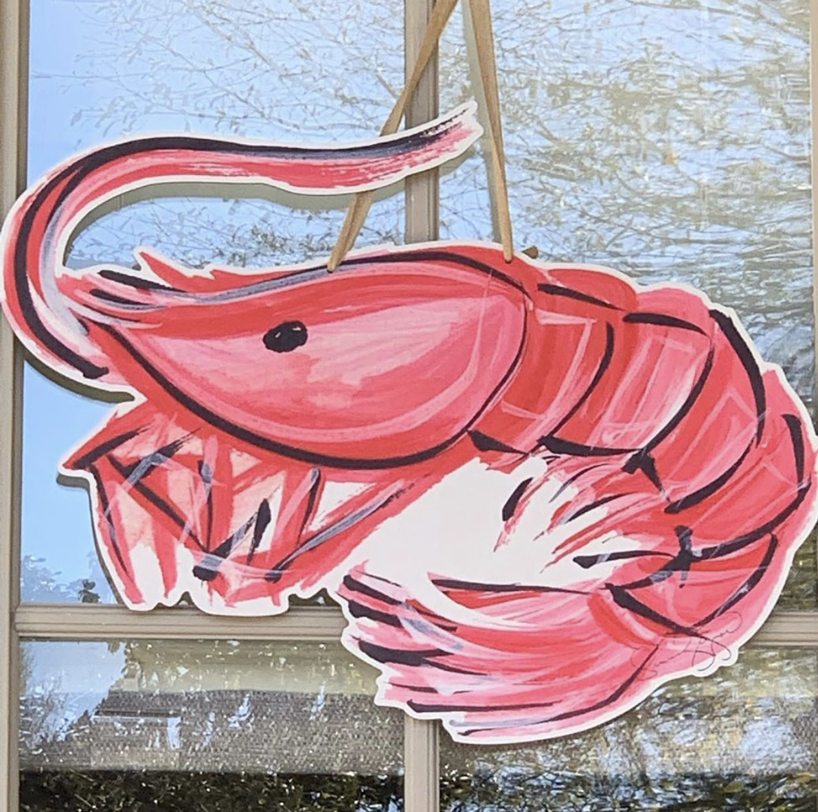 Shrimp Door Hanger - Miche Designs and Gifts