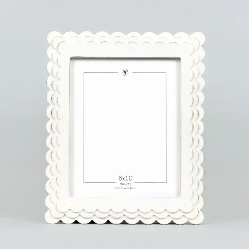 Wood Scallop Photo Frame - 8x10 - Miche Designs and Gifts