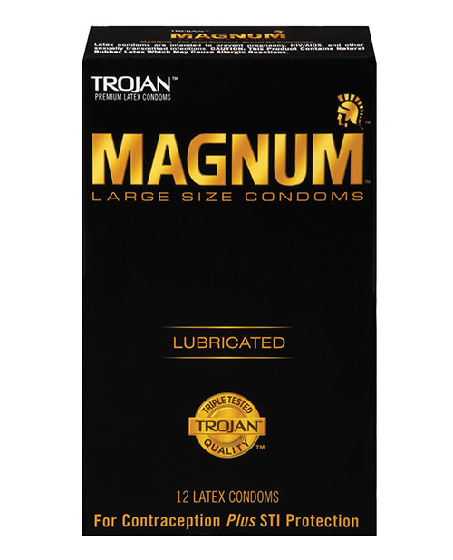 Trojan Magnum Large Size 12 pack - GET BOOKED