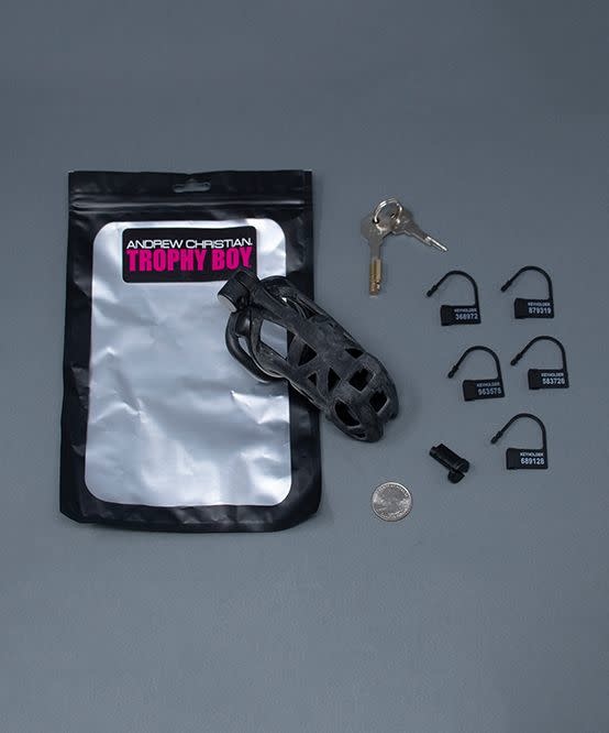 Andrew Christian Trophy Boy Complete Cage Kit (Medium) - GET BOOKED