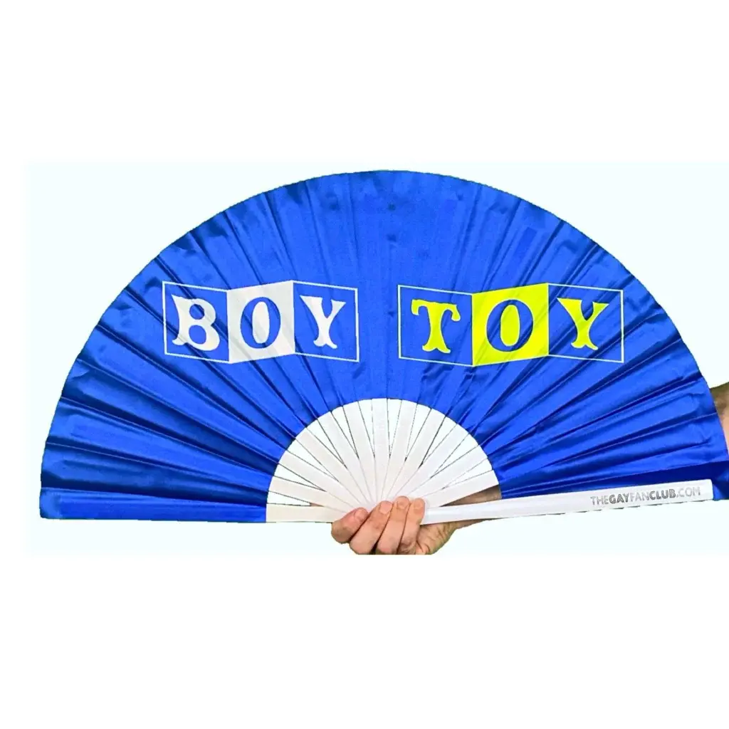 BOY TOY FAN (UV) - GET BOOKED