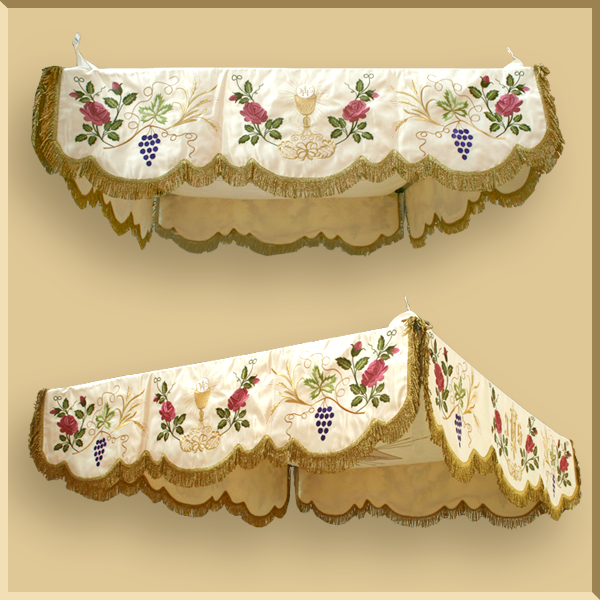Embroidered Eucharistic Procession Canopy - Biretta Books