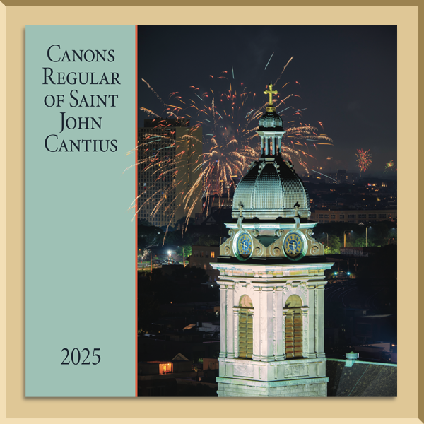 2025 Canons Regular of St. John Cantius Calendar - Biretta Books