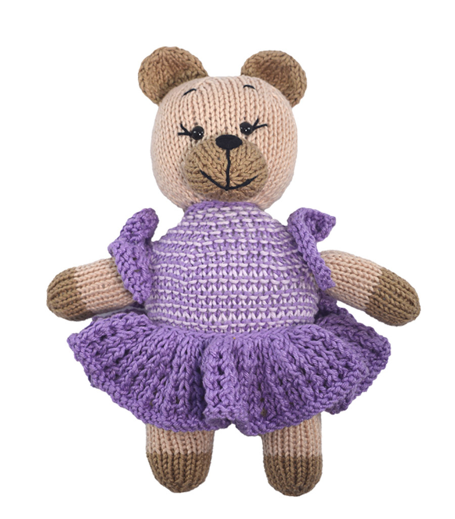 Knitted Bear Kit - The Yarn Patch