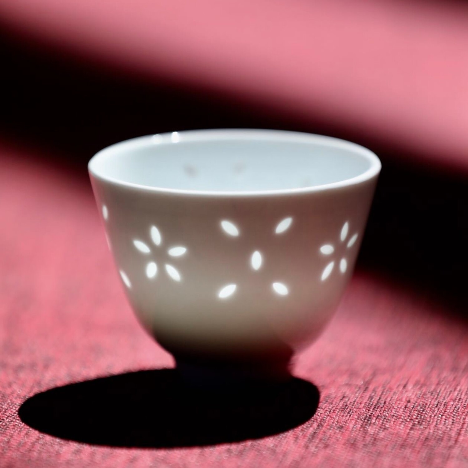 Jingdezhen Rice Grain Pattern Cup - Teance Fine Teas