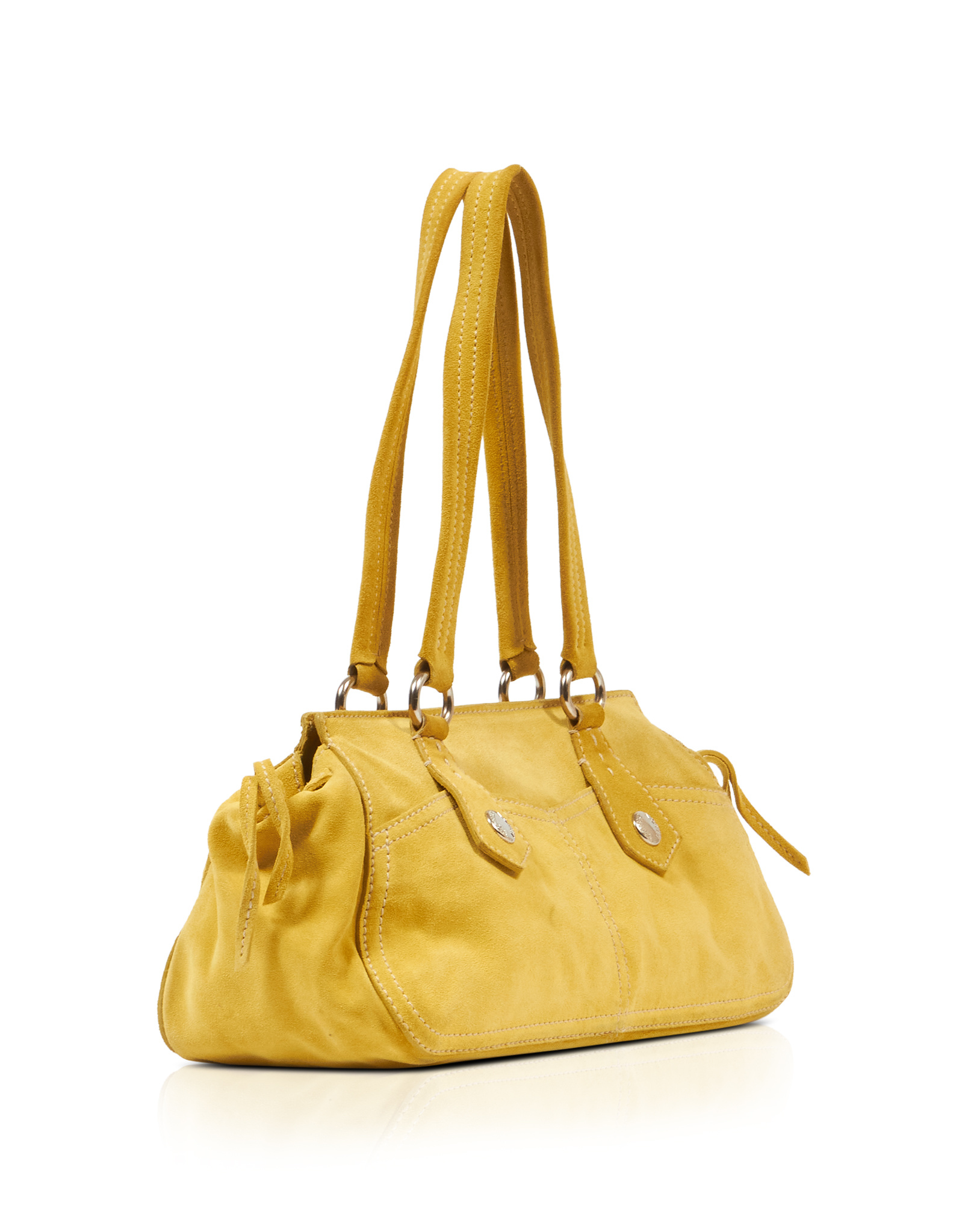 Prada Yellow Cloth Handbag | Paul Smith