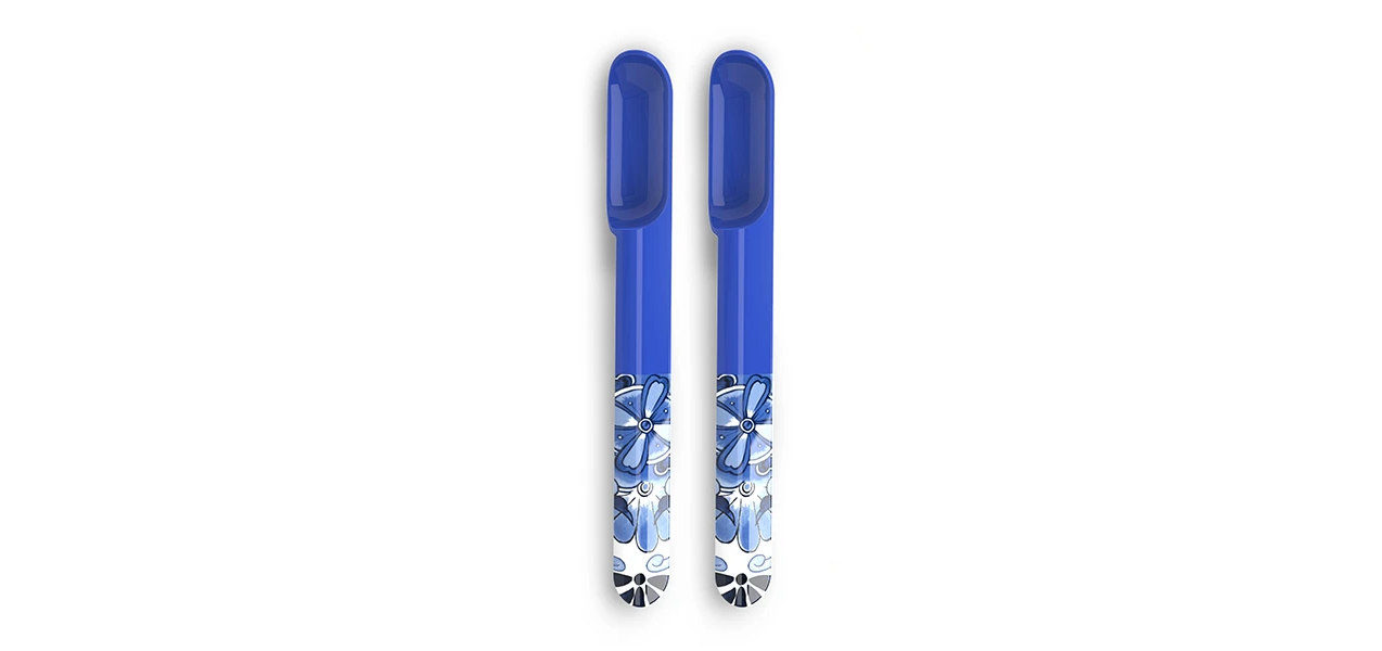 Taco Spoon, Set 2, Blue - Duluth Kitchen Co