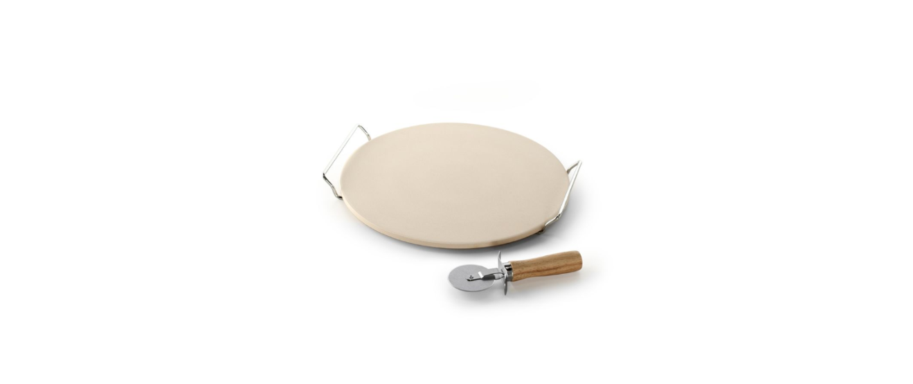 Italian Pizza Stone, w/rack - Duluth Kitchen Co