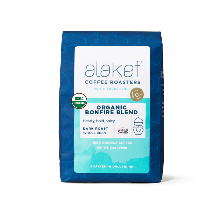 Organic Bonfire Blend, Whole Bean 12oz - Duluth Kitchen Co