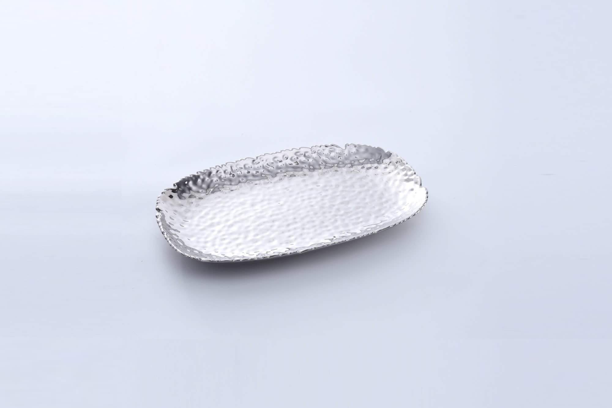 Medium Serving Platter, Silver - Duluth Kitchen Co
