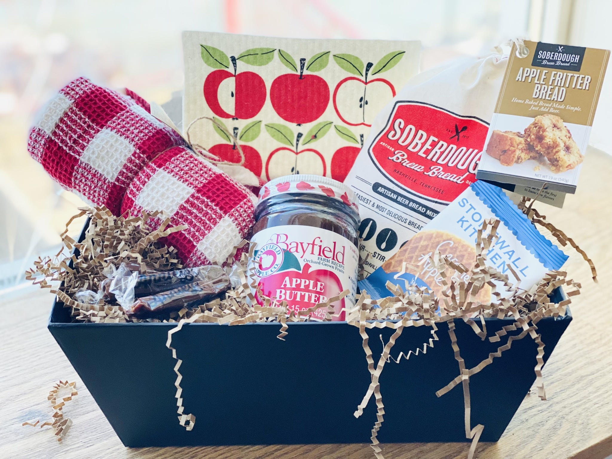 Apple Gift Basket Example - Duluth Kitchen Co