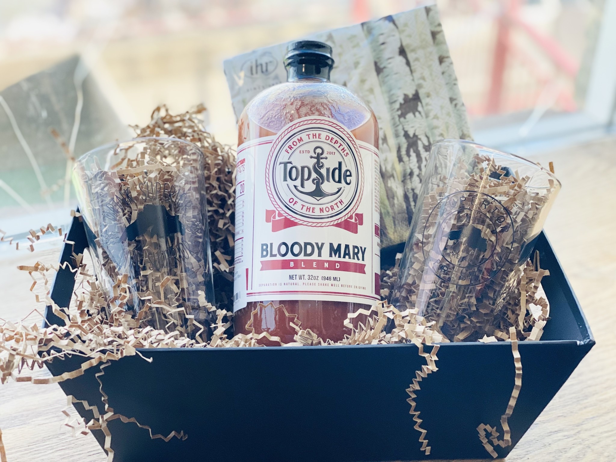 Bloody Mary Gift Basket Example - Duluth Kitchen Co