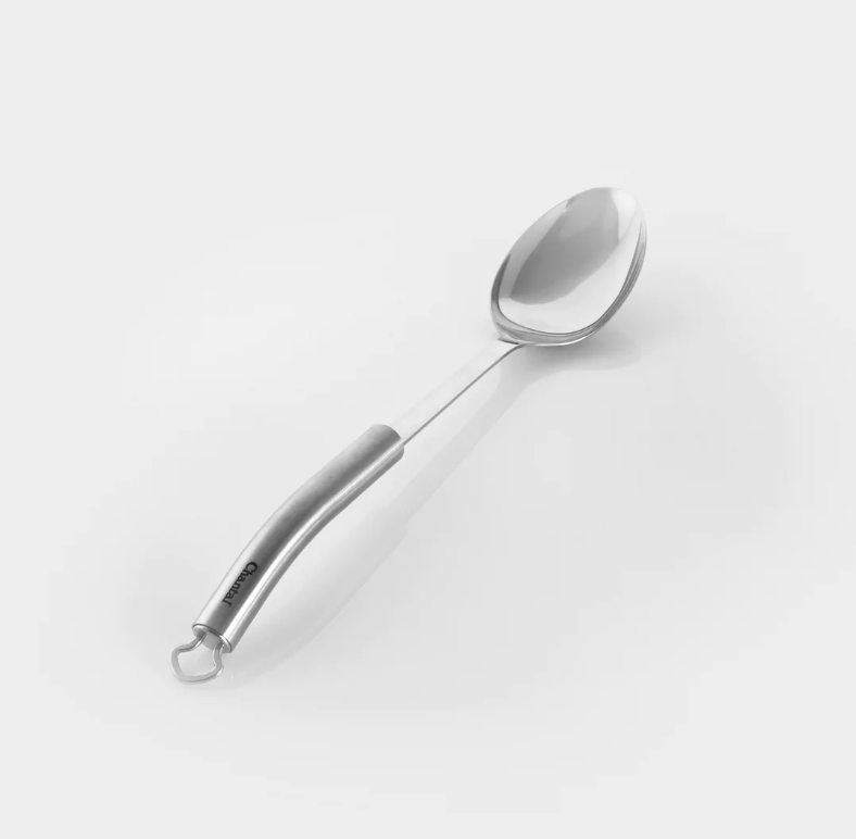 14" Solid Spoon SS - Duluth Kitchen Co
