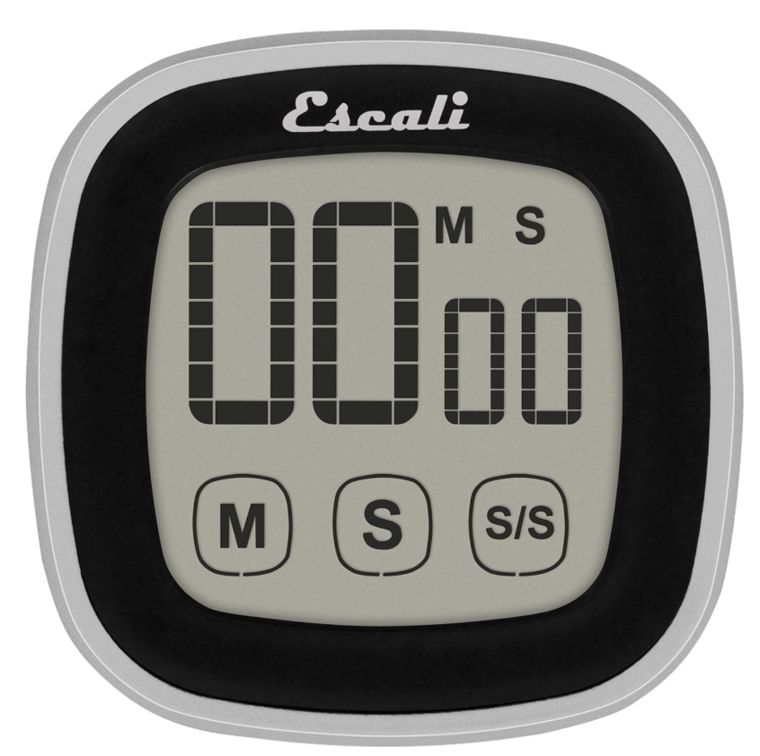 Touch Screen Digital Timer - Black - Duluth Kitchen Co