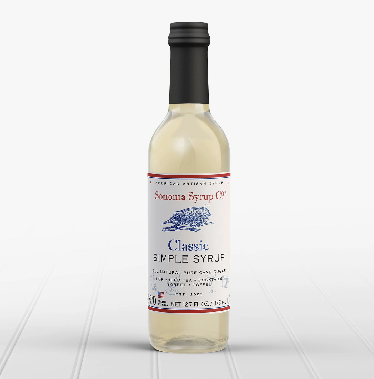 Sonoma Syrup Co. Simple Syrup, Classic - Duluth Kitchen Co