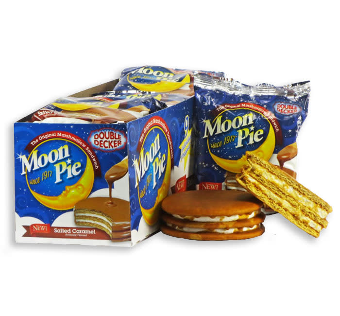 Moon Pie MOON PIES DOUBLE DECKER - SALTED CARAMEL - Duluth Kitchen Co