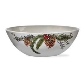 Tag Serving Bowl - Winter Sprig | Tag - Duluth Kitchen Co