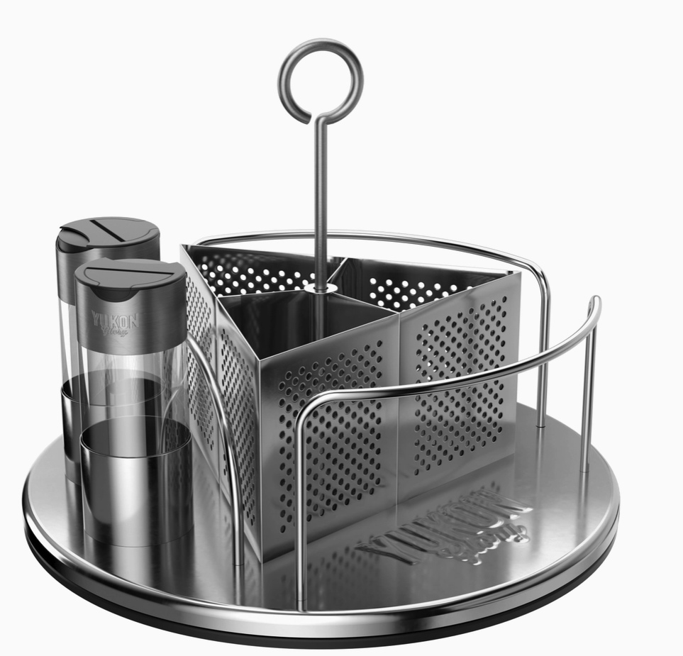 Yukon Glory Rotating Condiment Caddy - Duluth Kitchen Co