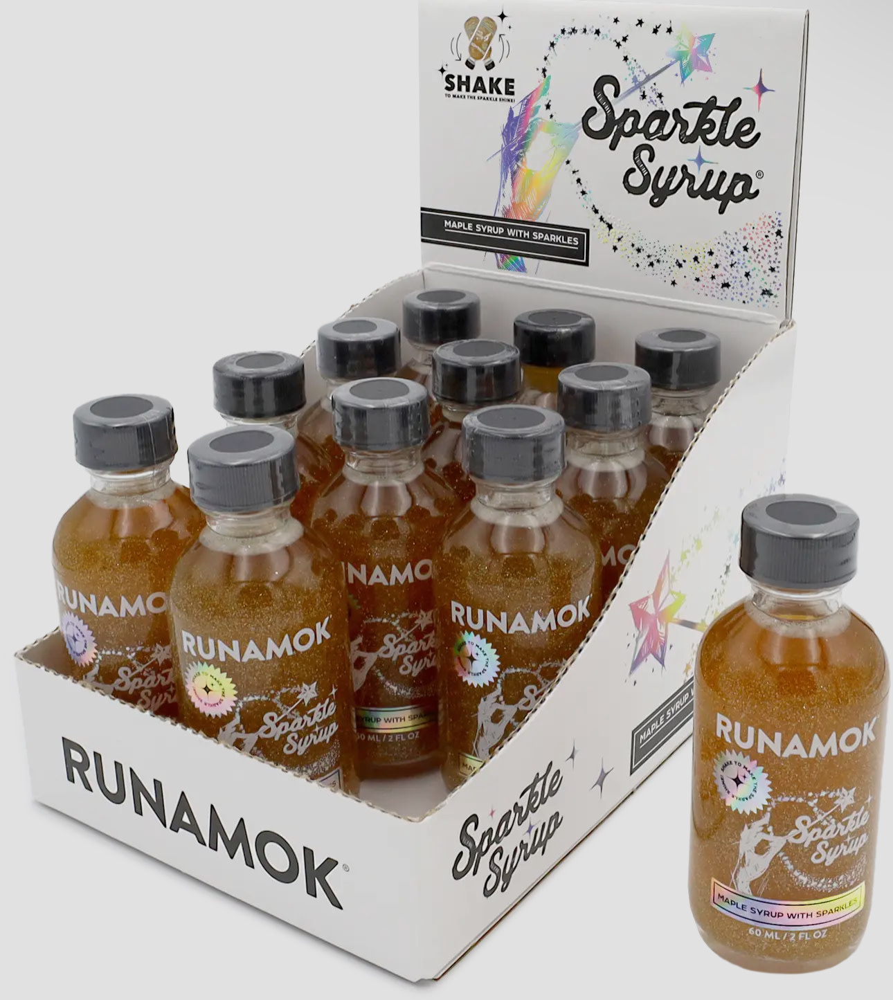 Runamok Mini Sparkle Syrup 60ml - Duluth Kitchen Co