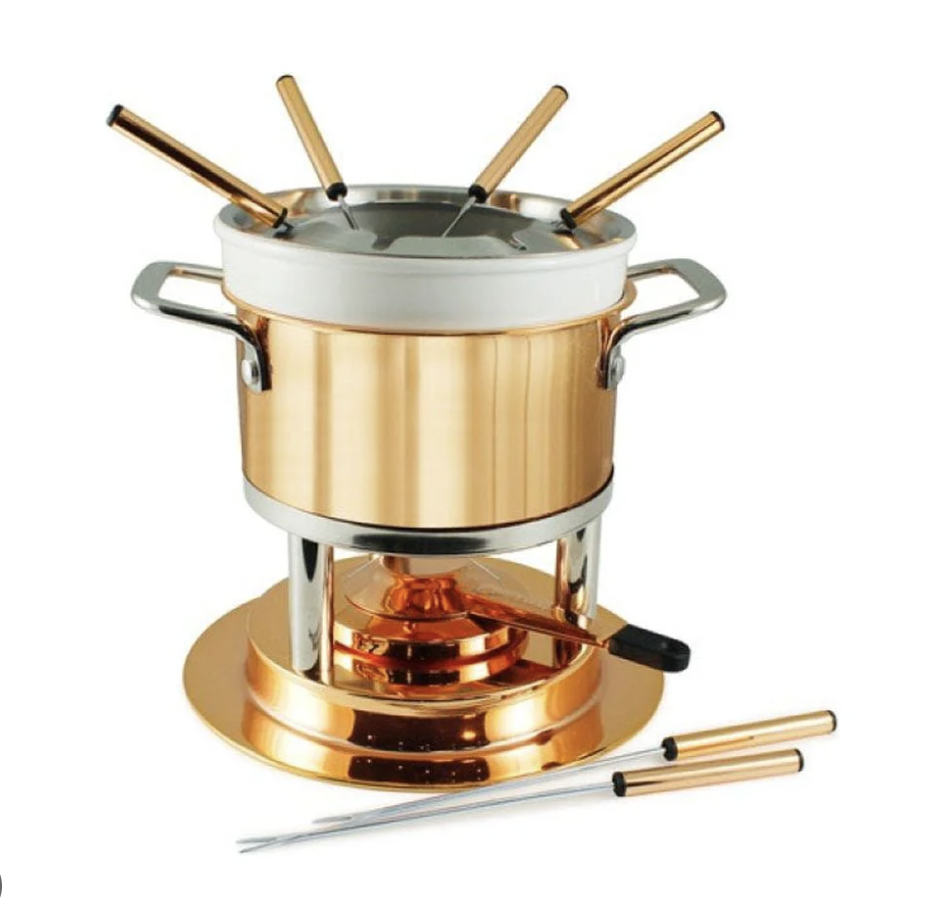 DKB Zyliss/Cole&Mason/Swissmar/AdHoc Bern Copper Fondue Set | Swissmar ...