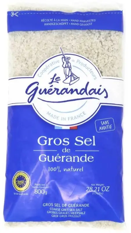 Grey Sea Salt, Coarse, Les Salines De Guerande/Le Guerandais, Normandy ...