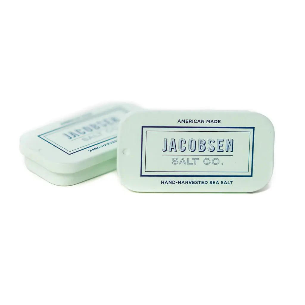 Jacobsen Salt Co Kosher Sea Salt Slide Tin - Duluth Kitchen Co