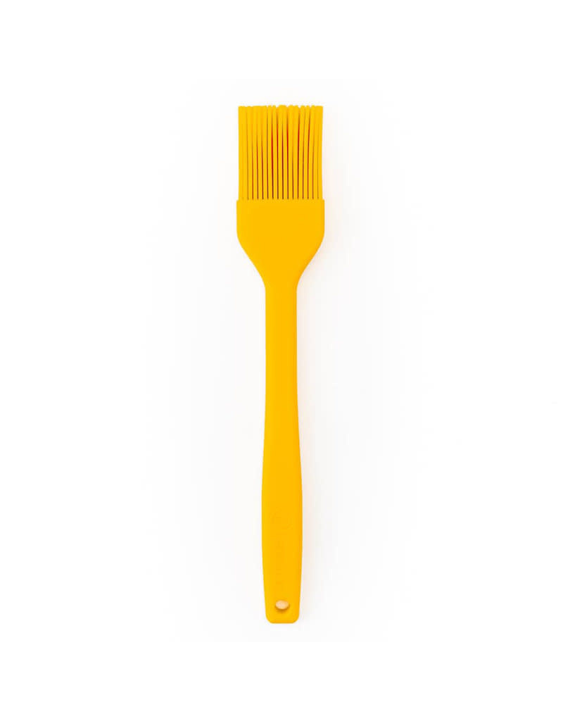 Hi-Temp Silicone Brush, 12", Yellow | Thermoworks - Duluth Kitchen Co