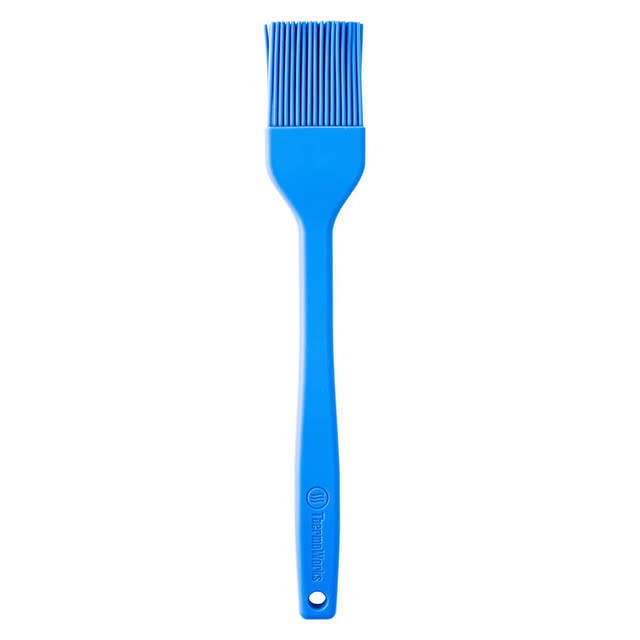 Hi-Temp Silicone Brush, 12", Blue | Thermoworks - Duluth Kitchen Co