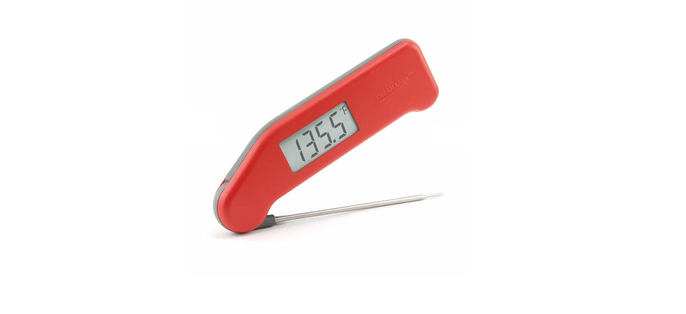 Thermapen Thermometer, Red | Thermoworks - Duluth Kitchen Co