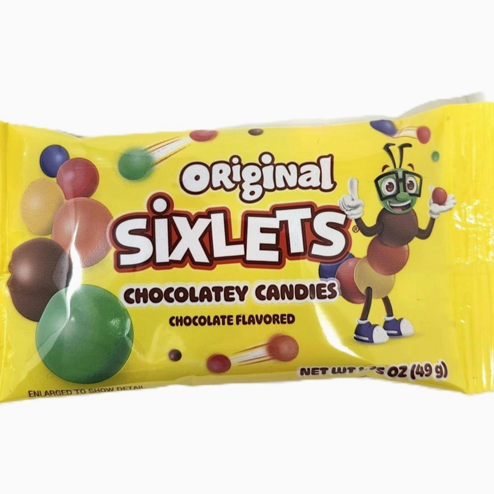 Grandpa Joes Original Sixlets Chocolatey Candies 1.75oz Bag, 24ct Box ...