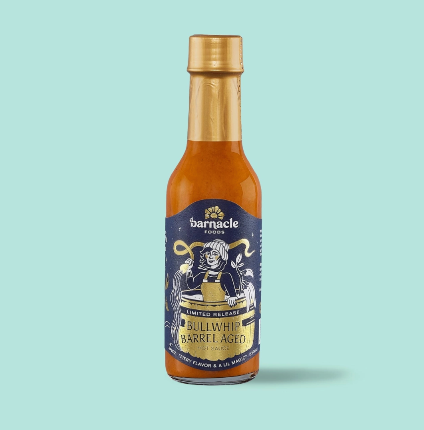 Barnacle Foods Barrel Aged Bullwhip Hot Sauce - Duluth Kitchen Co